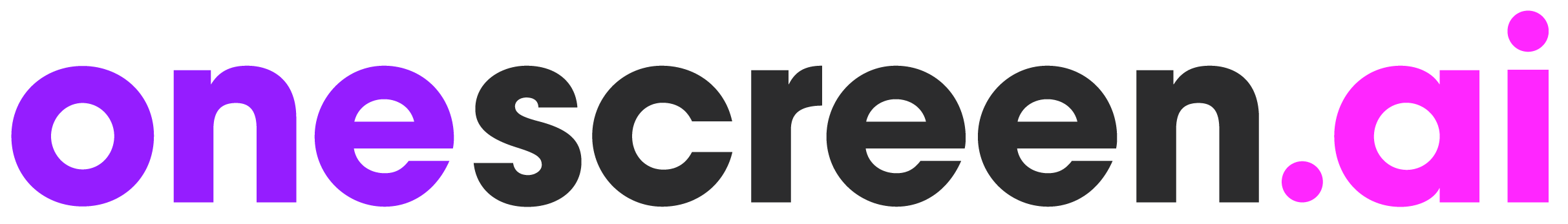 small onescreen logo